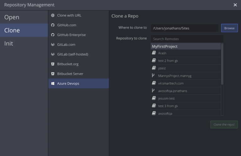 Azure Devops Integrations Using Azure Devops With Gitkraken Git Gui