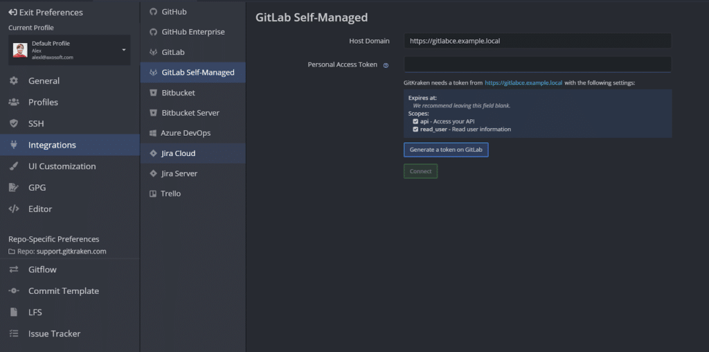 Gitlab Integrations How To Use Gitlab With Gitkraken Git Gui
