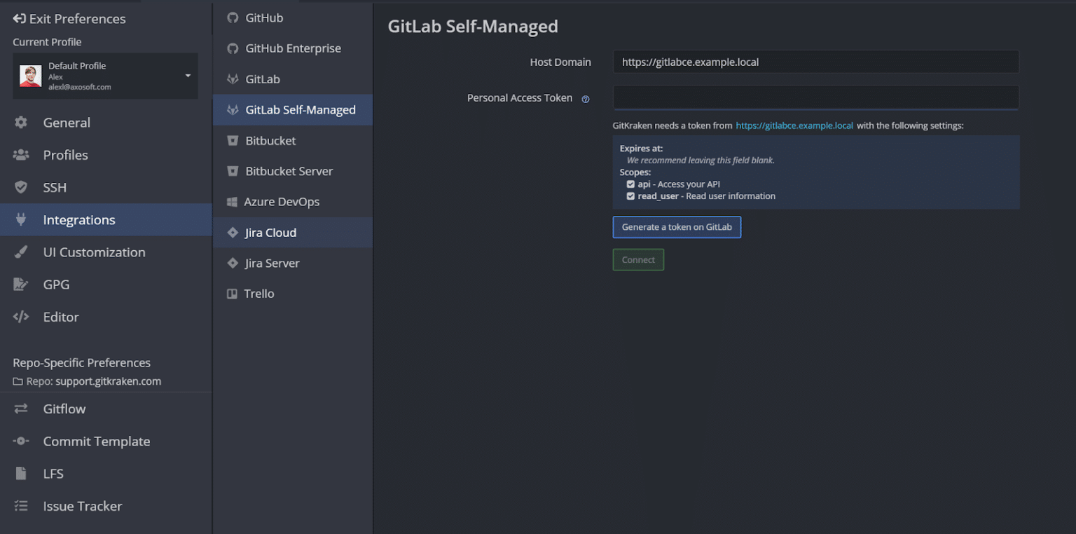 Gitlab Integrations How To Use Gitlab With Gitkraken Git Gui