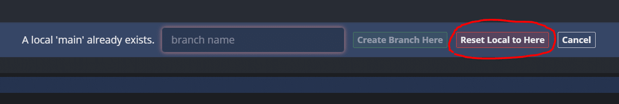 Git Pull Force | GitKraken