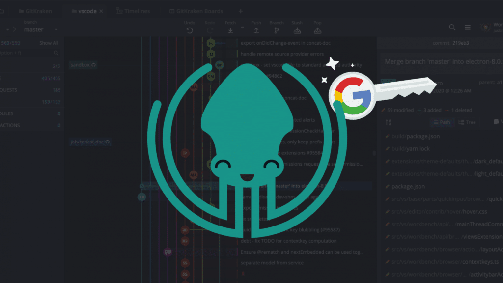 GitKraken Git GUI v7.4: Now with Google Sign In