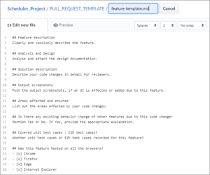 How to Enhance Pull Requests Using Templates