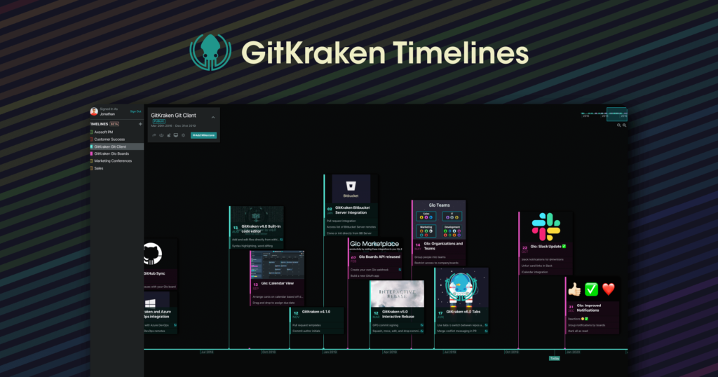 Introducing GitKraken Timelines: Free Online Timeline Maker