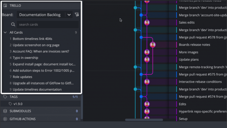 GitKraken Git GUI v7.1: Trello Integration