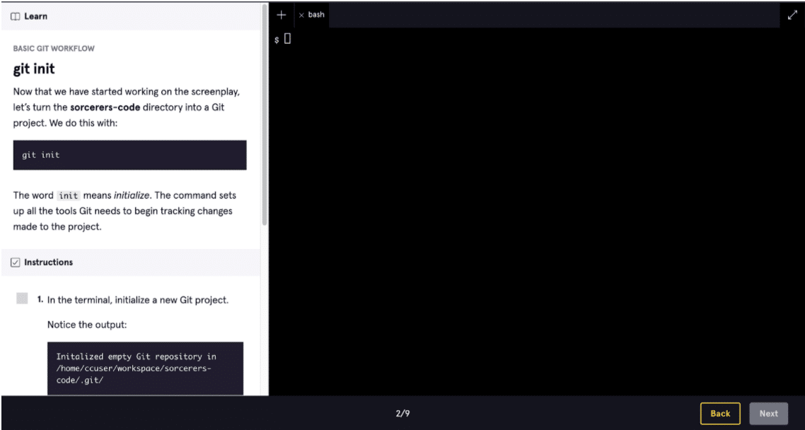 Learning Git with Codecademy by Zoe Bachman