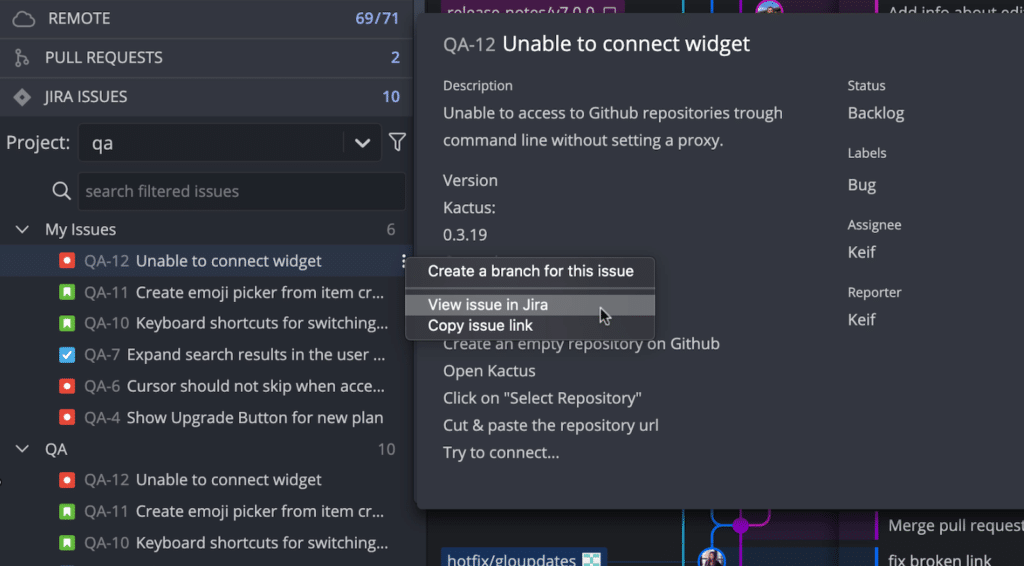Jira Integrations | Using Jira with GitKraken's Git Client and Git Integration for Jira