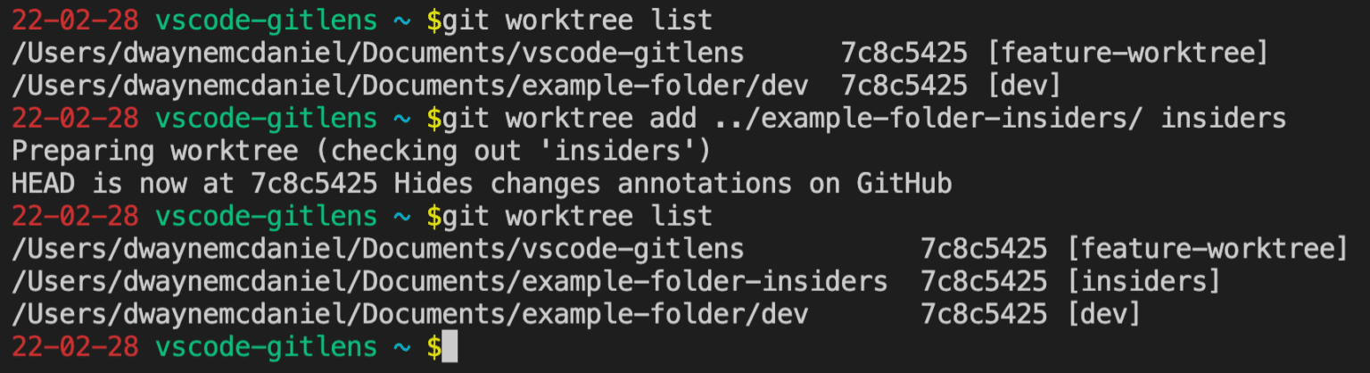 How to Use Git Worktree | Add, List, Remove