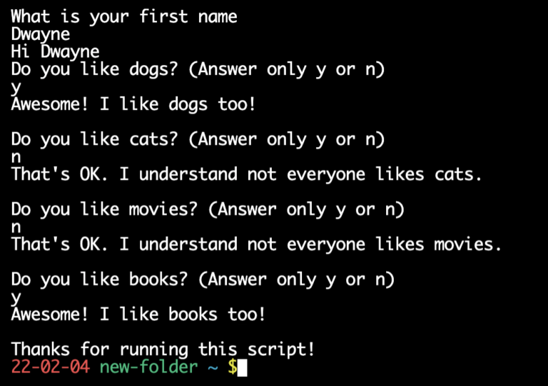 Shell Scripting | Intro to the CLI Part 5