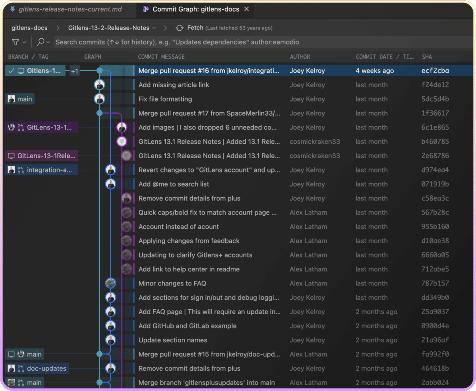 GitLens in 2022: More Features, More Speed, and More Power