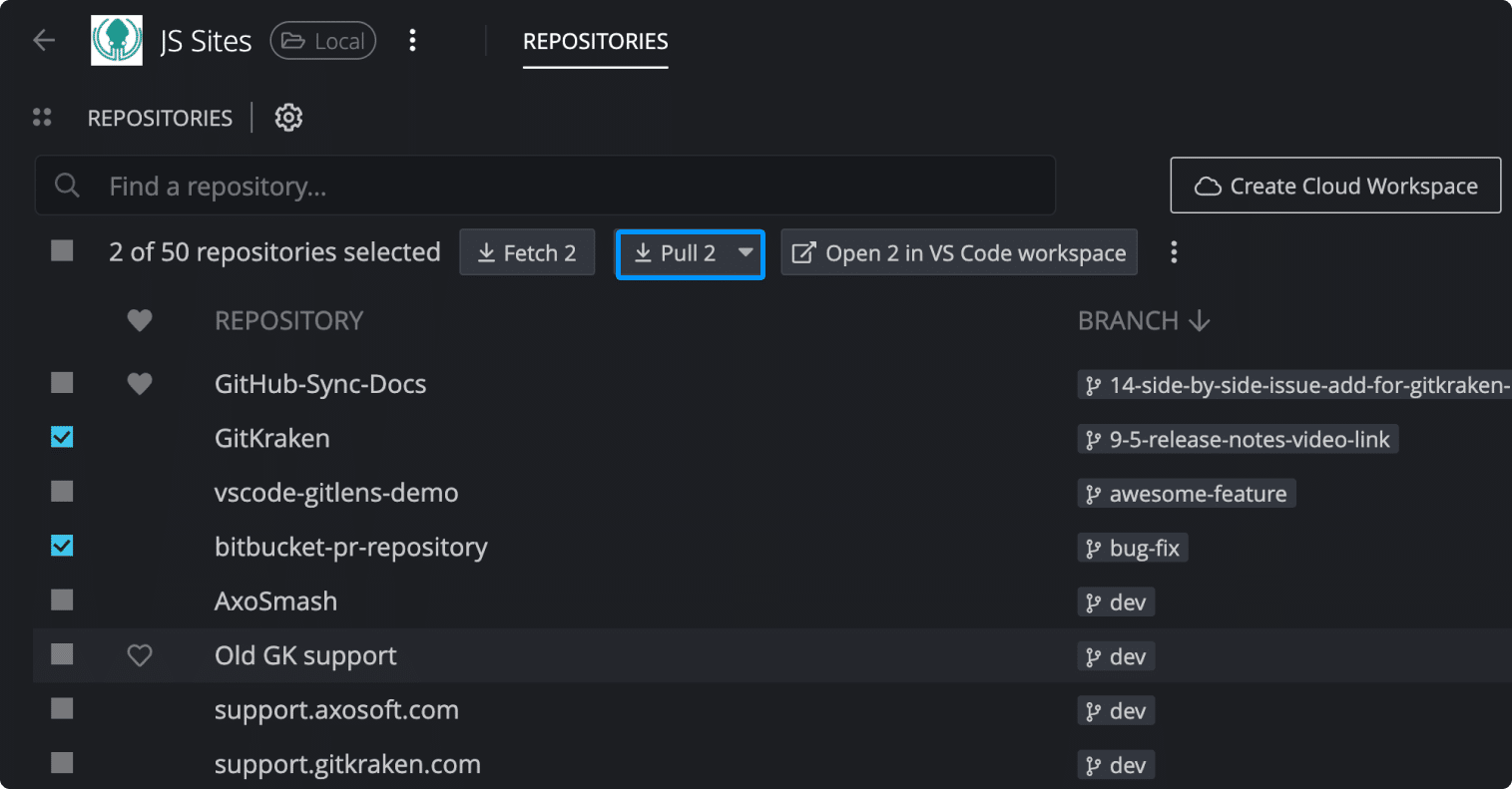Gitkraken Client 95 Workspace Power Ups And Pr Complexity Scores