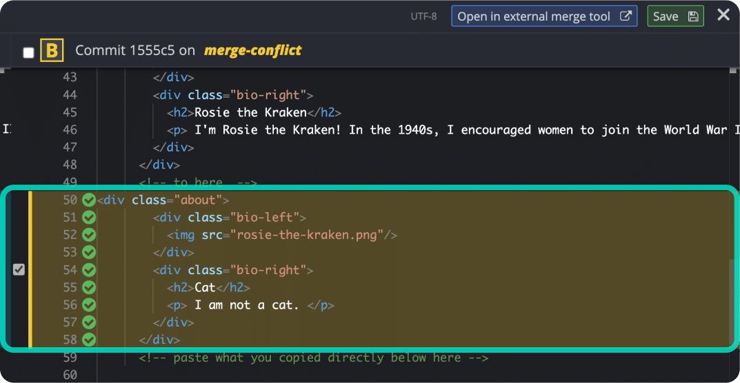 Resolve merge conflicts like a pro | GitKraken