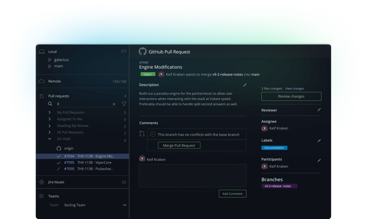 Weaving a sleeker Pull Request Workflow | GitKraken