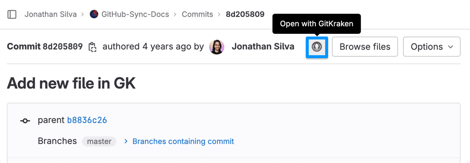 GitKraken Browser Extension