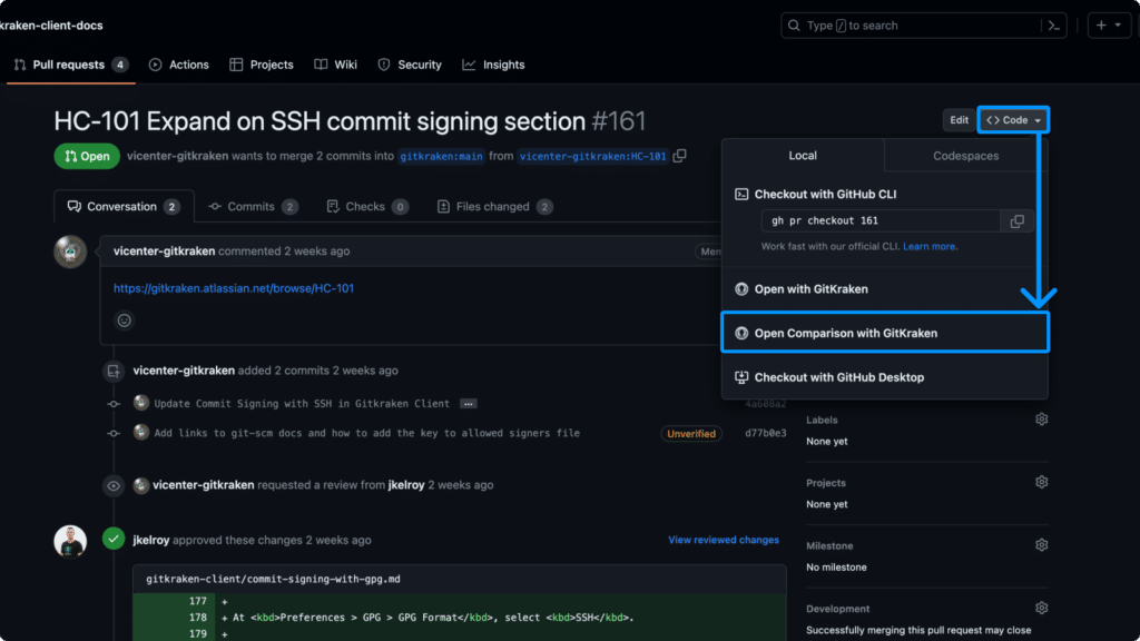 GitKraken Browser Extension