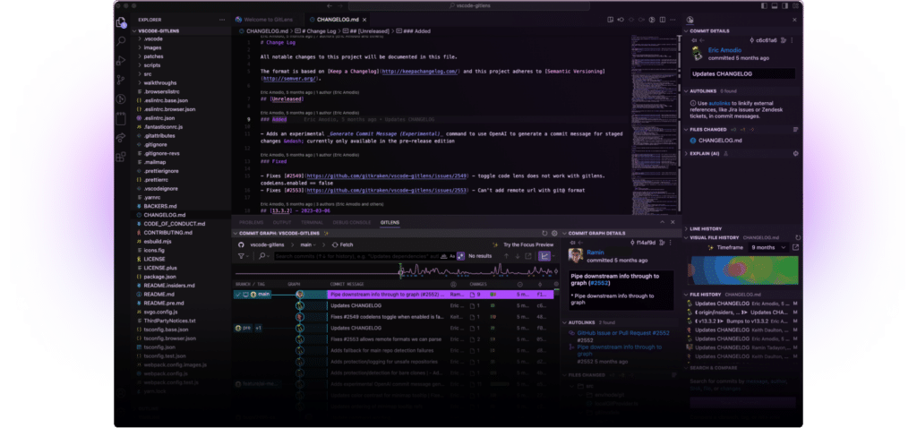 Try GitLens Free | Git Extension for Visual Studio Code