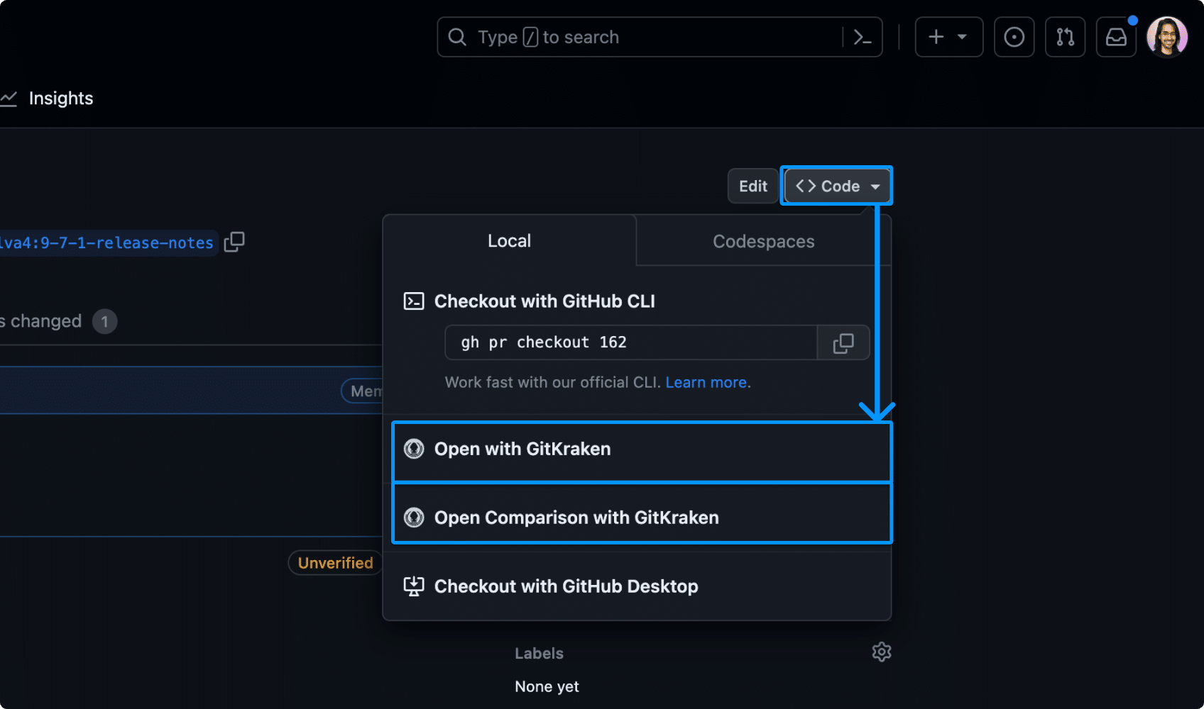 GitKraken Browser Extension
