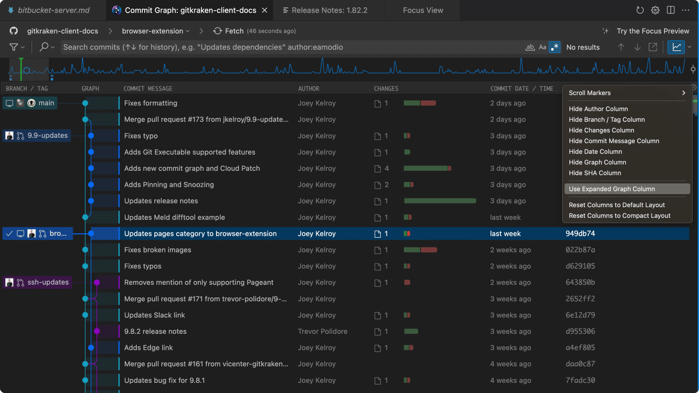 Gitkraken Commit Graph Bring Color And Clarity To Your Commit History
