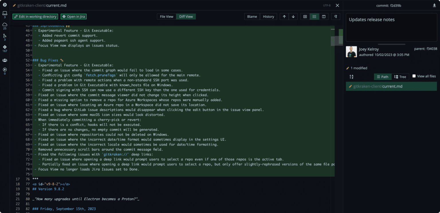 Gitkraken Commit Graph Bring Color And Clarity To Your Commit History
