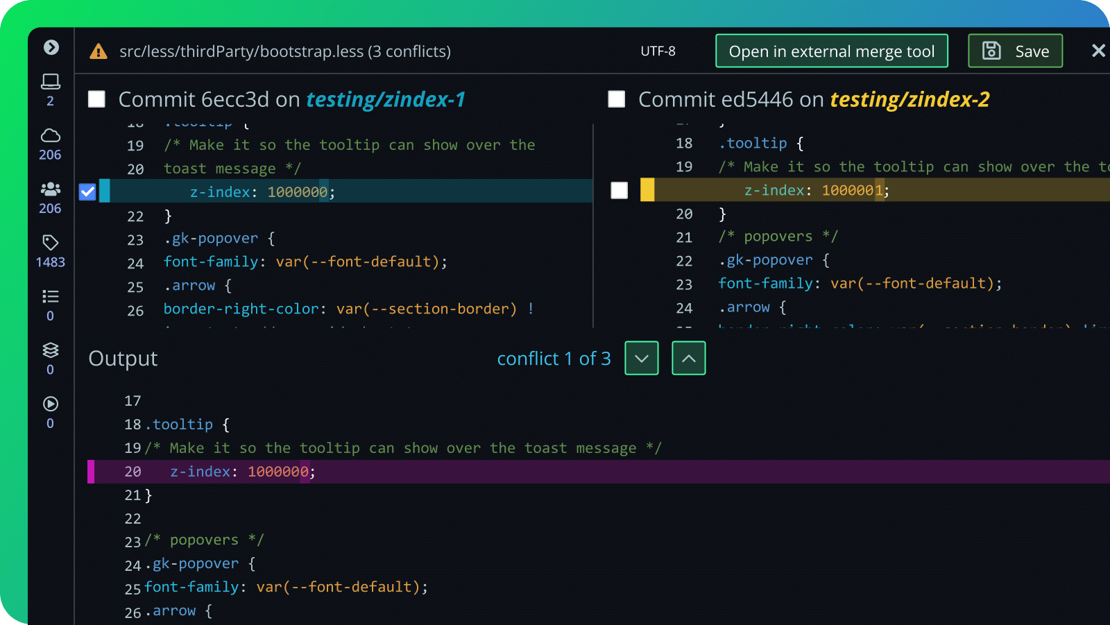 Easily Resolve Git Conflicts With Gitkrakens Powerful Tools
