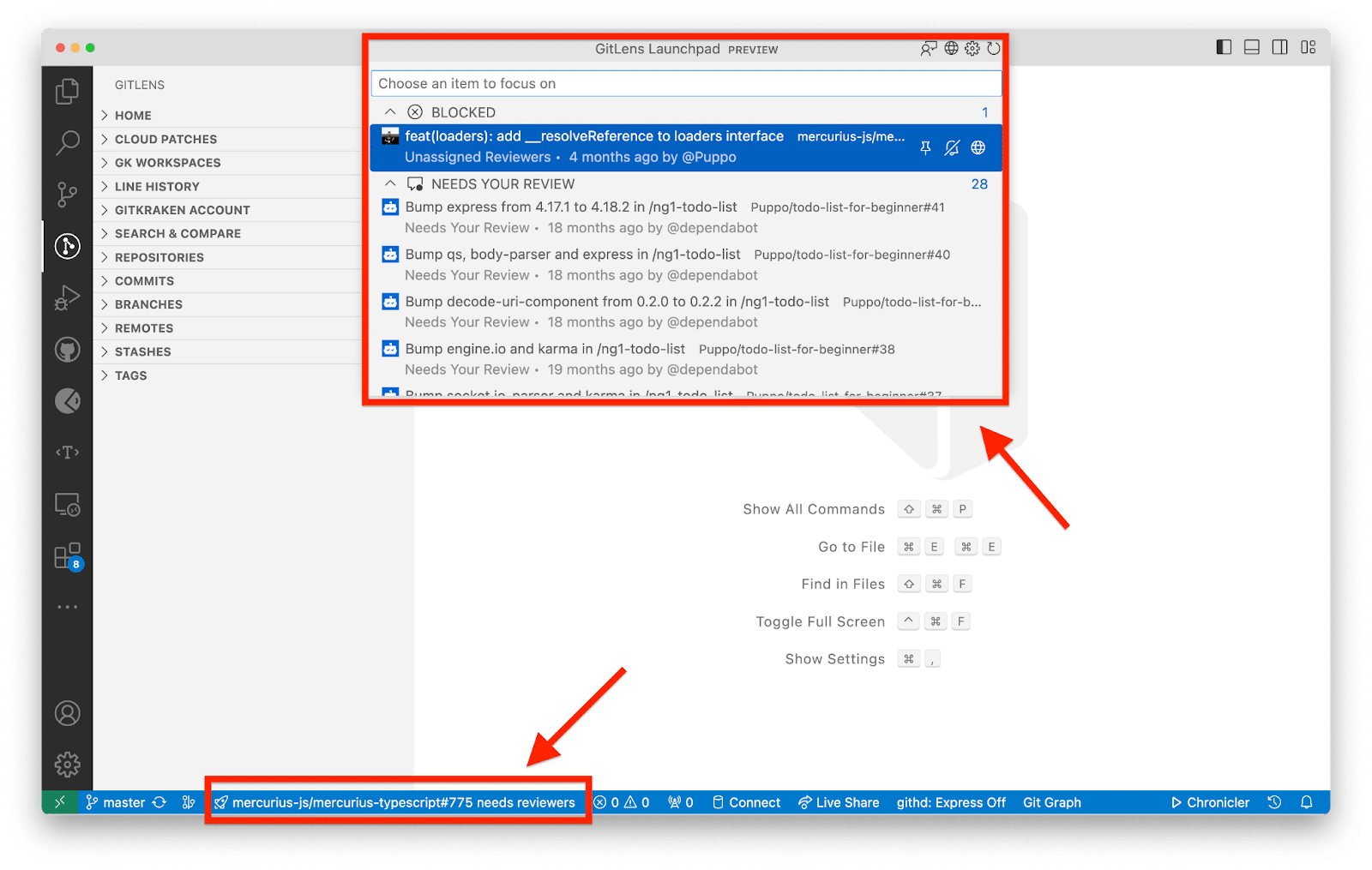 Focus on your Projects Without Leaving VS Code | GitLens