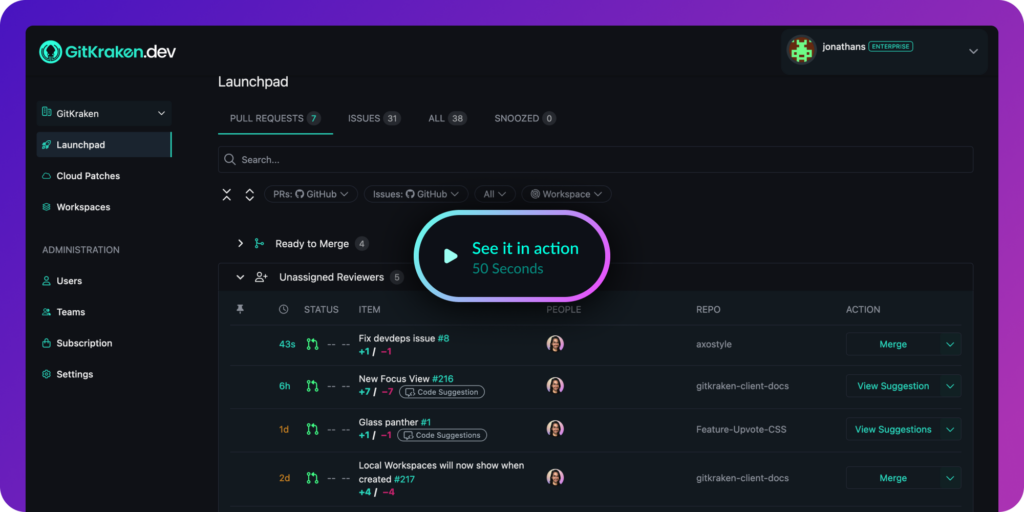 GitKraken Legendary Git Tools | GitKraken