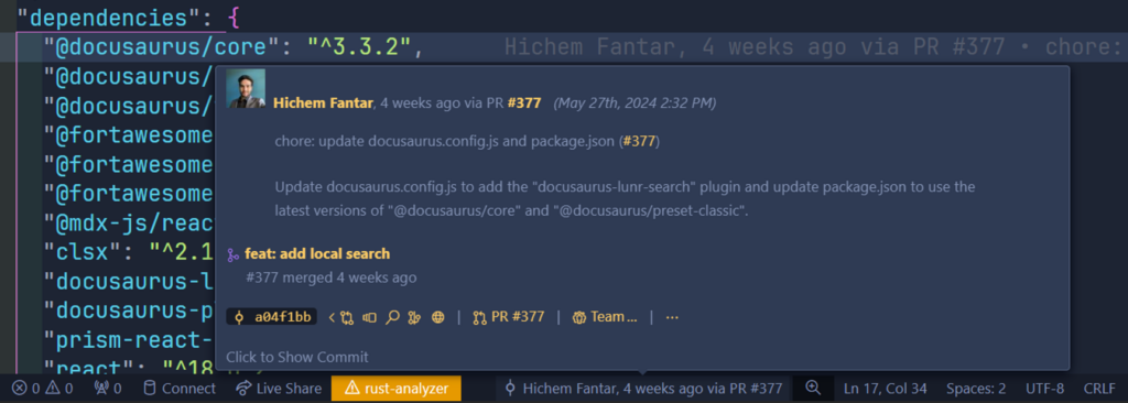 12 Features to Enhance your VS Code Setup with GitLens