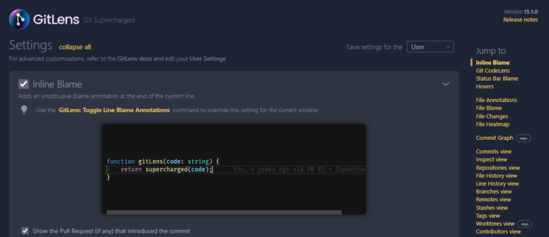 12 Features to Enhance your VS Code Setup with GitLens