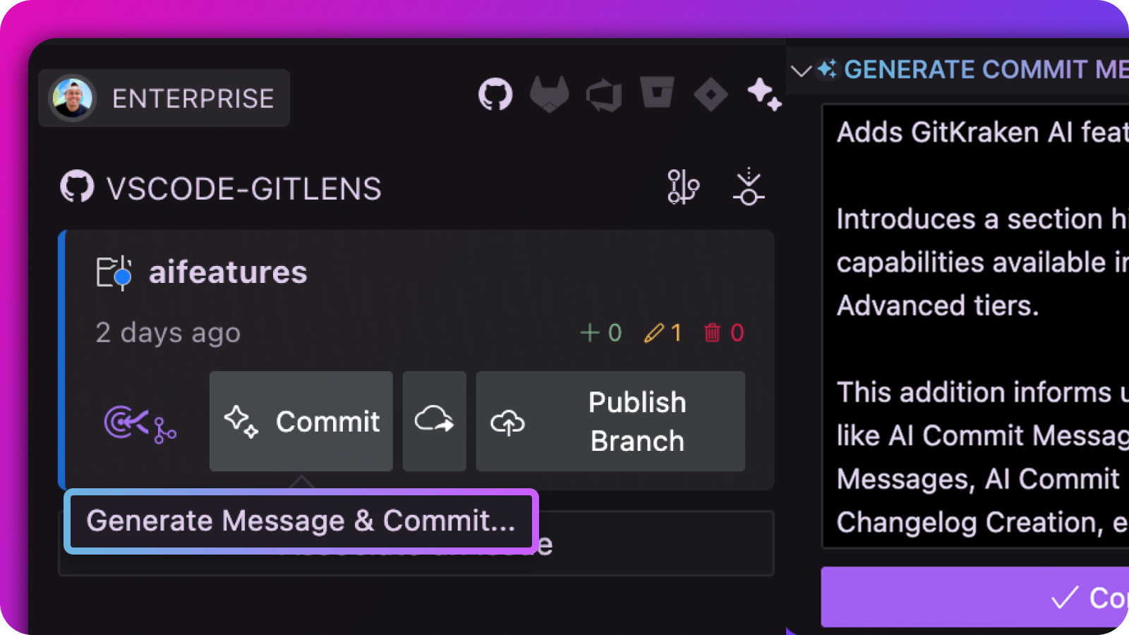 GitLens for VS Code – AI‑Powered Git Superpowers | Free & Pro