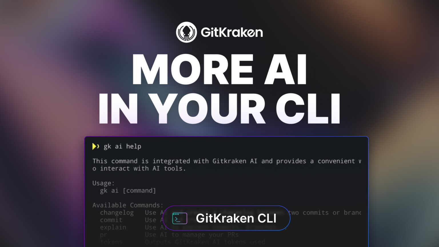 Save time with our new AI-focused CLI Commands | GitKraken