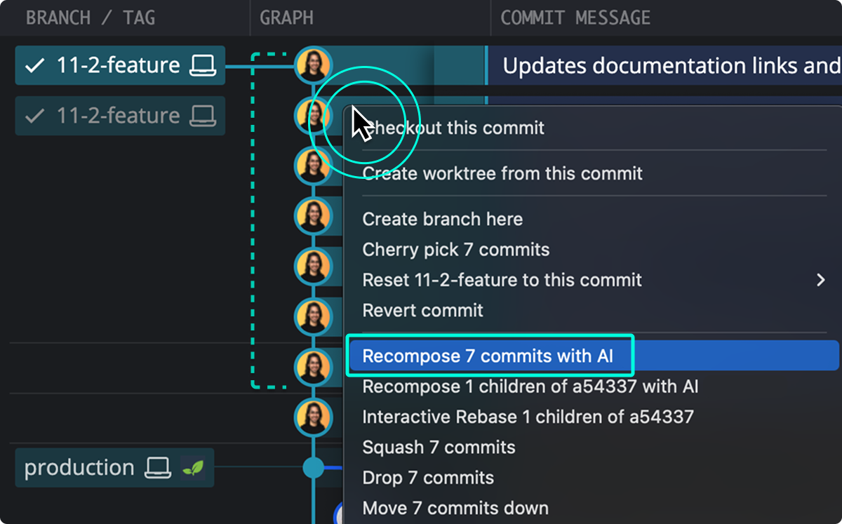 Gitkraken Desktop 113 Ai Powered Commit Cleanup Without The Chaos