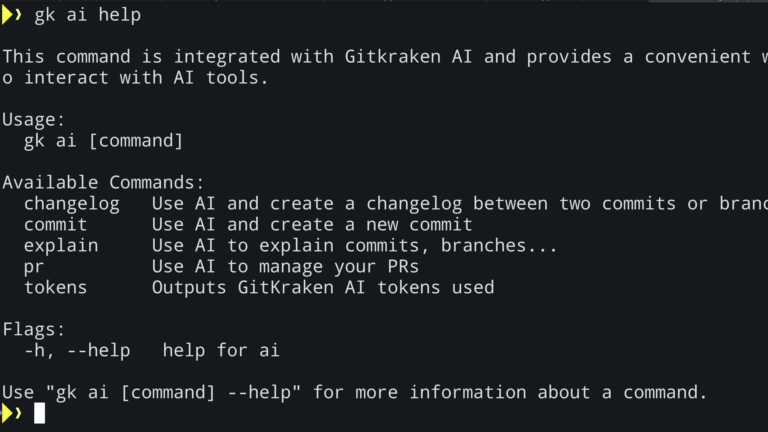 Save time with our new AI-focused CLI Commands | GitKraken