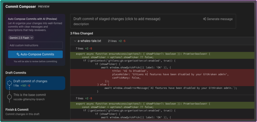 Gitkraken Ai Intelligent Coding Assistant For Developers