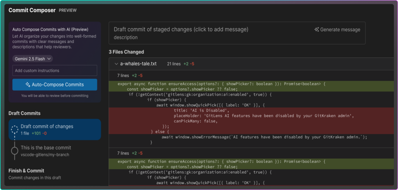 GitKraken AI: Intelligent Coding Assistant for Developers