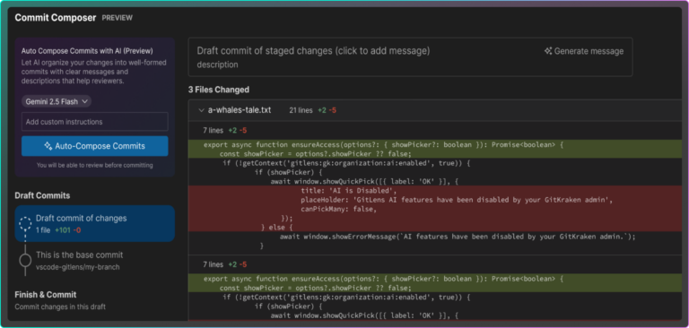 GitKraken AI: Intelligent Coding Assistant for Developers
