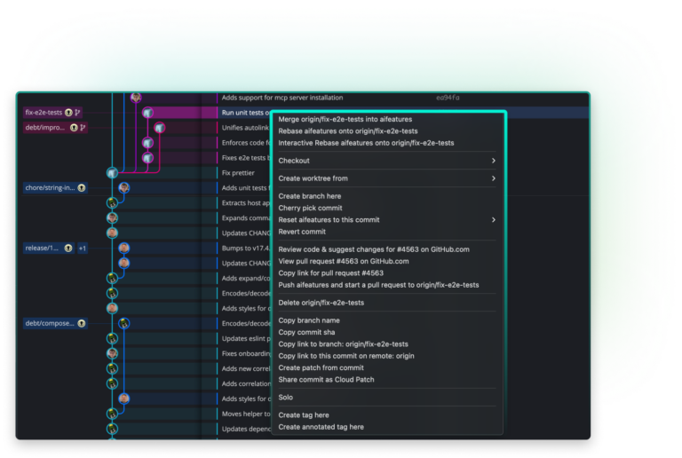 Visual Git Commit Graph And Repository History Viewer Gitkraken