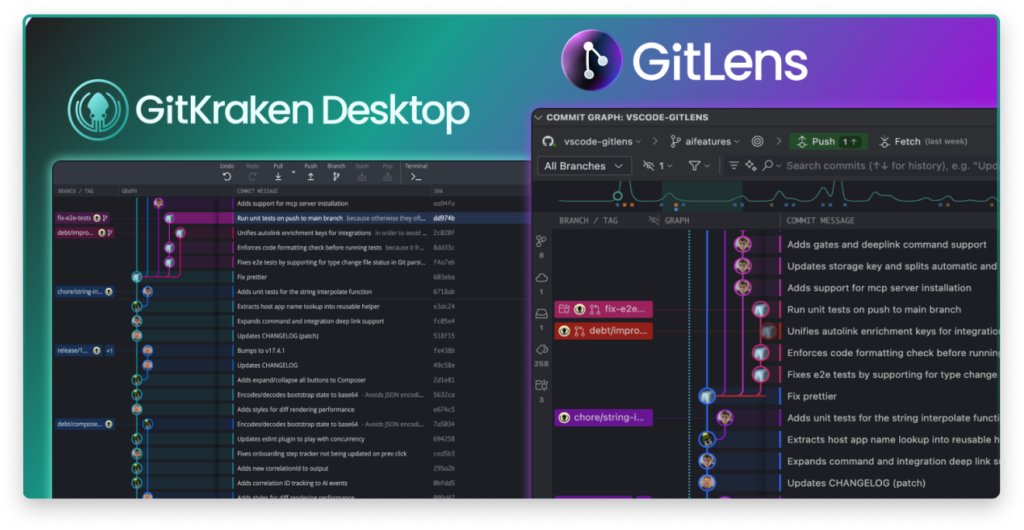 Visual Git Commit Graph & Repository History Viewer | GitKraken