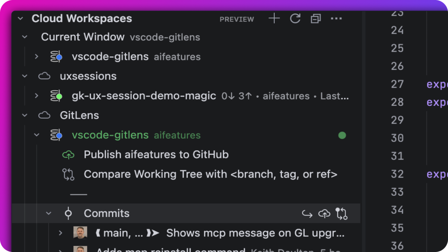 GitLens in Trae – GitKraken AI Git Context for AI Coding | Free & Pro