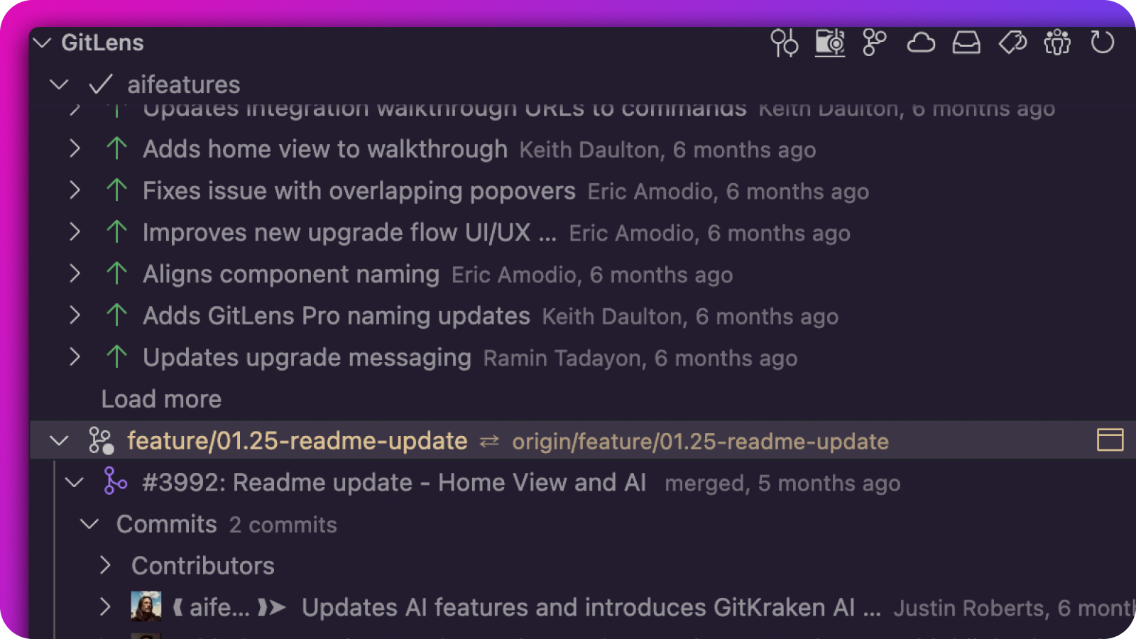 GitLens for Windsurf – AI Git Insights & History in VS Code+ | Free & Pro