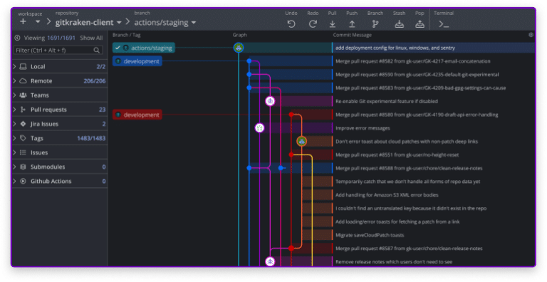 GitKraken Desktop | Free Git GUI + Terminal | Mac, Windows, Linux